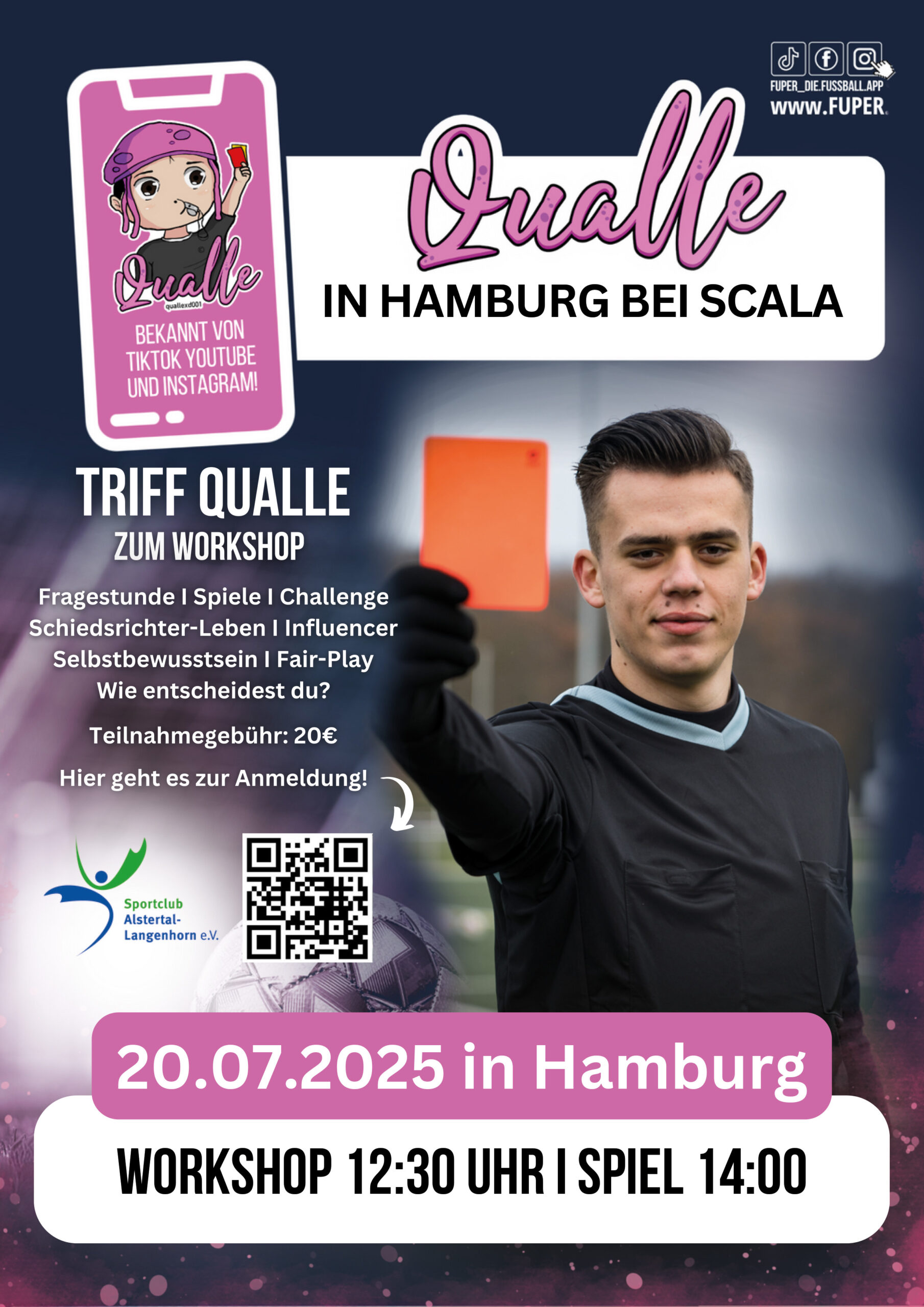 TikTok-Star Qualle bei SCALA am 20.07.2025! - SCALA - Sportclub ...